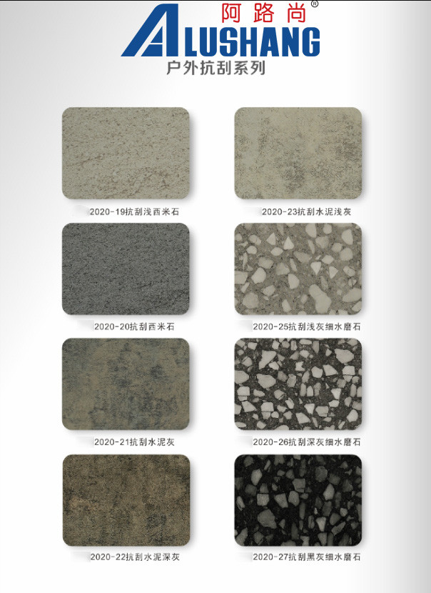 1220 X 2440MM Terrazzo White Marble Acp Sheet Sign Board Acp Aluminium ...