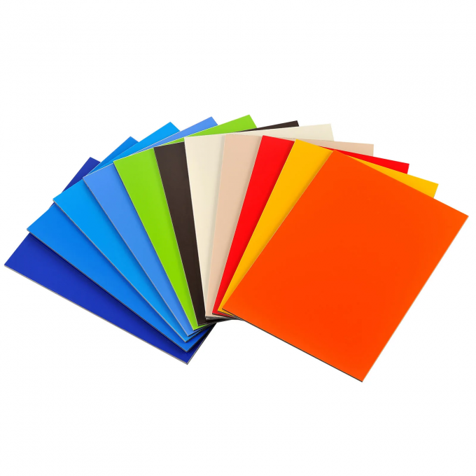 0.4cm PE PVDF Coated Aluminium Composite Wall Cladding Panels