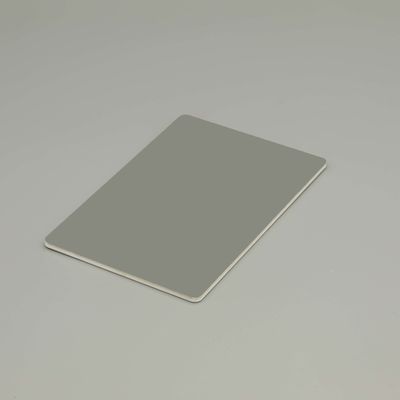 1000mm 1500mm Fire Rated Aluminium Composite Panel Grey Fire Retardant Acp