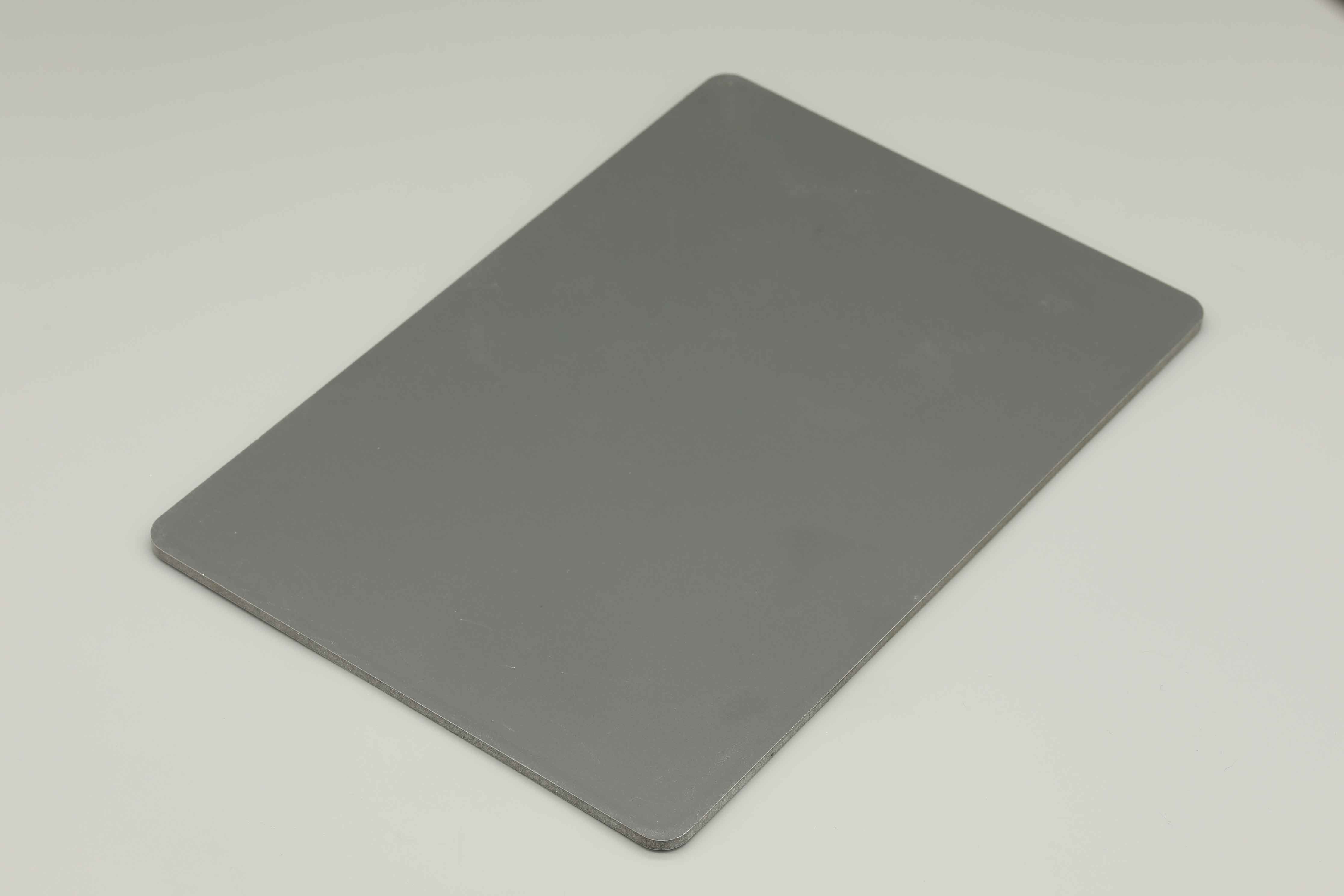Dark Gray Anti-Scratch ACP Sheet Panel - 2440mm Custom Thickness