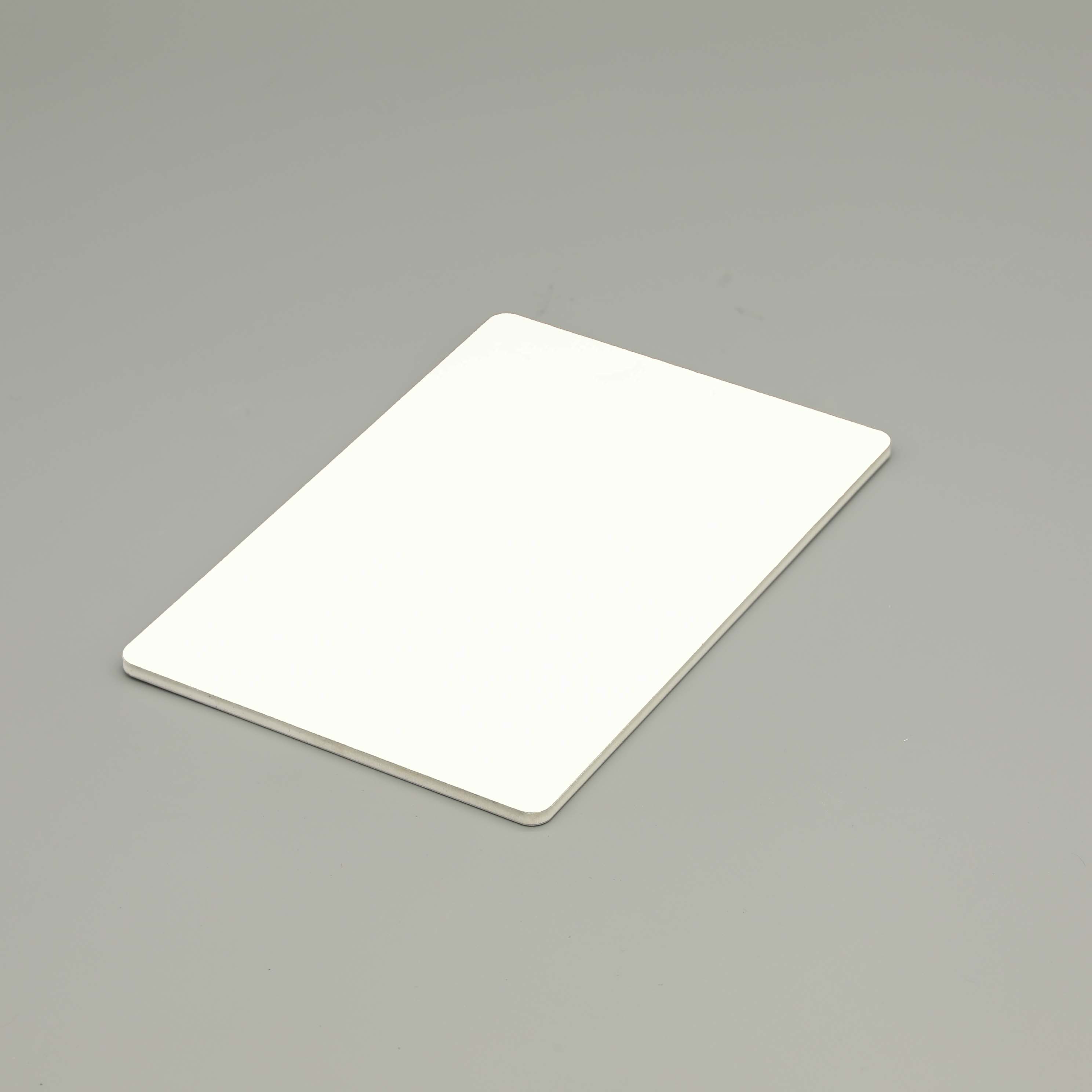 0.03mm To 0.6mm White Fire Rated Aluminum Composite Panel Roof ACP ...