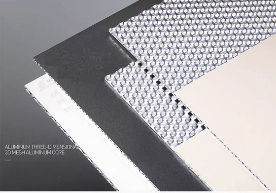 3D Fireproof Aluminum Composite Panels for Cladding